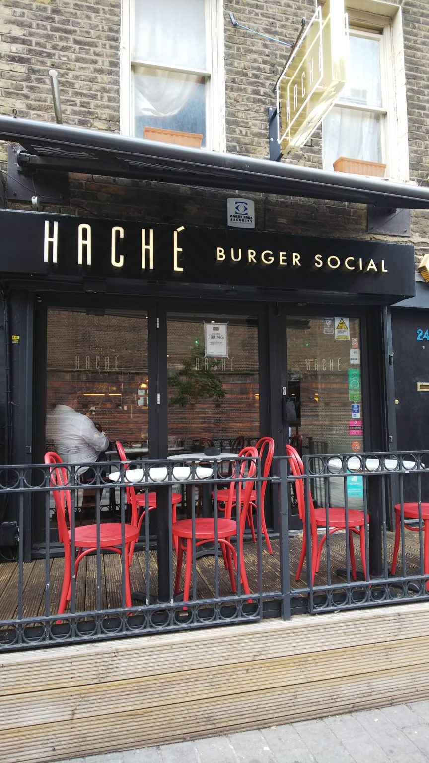 病み上がりでもハンバーガーはおいしい（Haché Camden） | イギリスはおいしい（はずである）